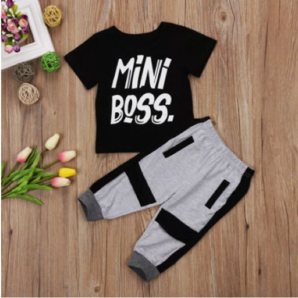 Matching Sets | New Boys Mini Boss Outfit | Poshmark